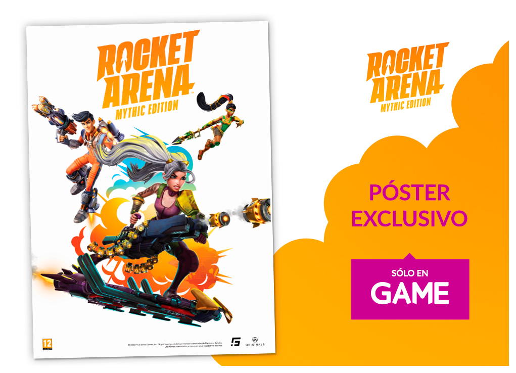 Reserva ya Rocket Arena en GAME y consigue un póster exclusivo y ...