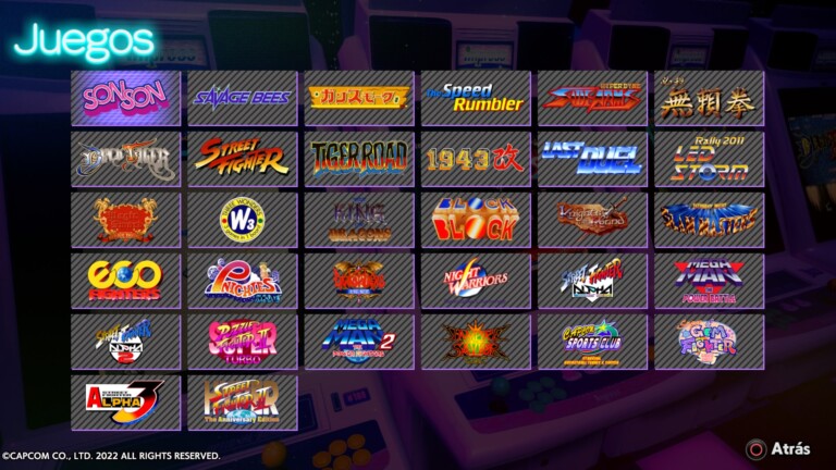 Capcom Arcade 2nd Stadium – Análisis PS4 - PowerUps