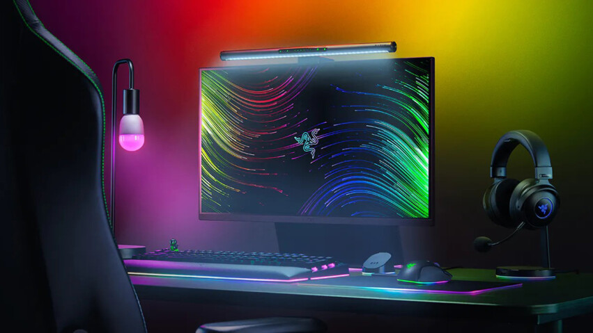Razer presenta la Razer Aether Monitor Light Bar - PowerUps