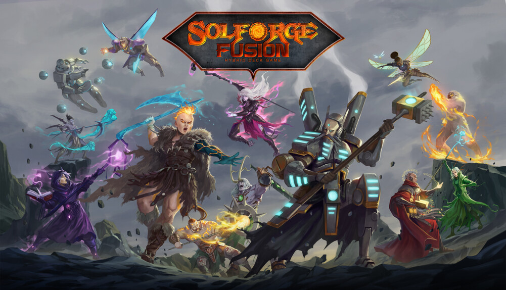 El constructor de mazos híbrido SolForge Fusion ahora se puede jugar gratis en PC y Mac - PowerUps