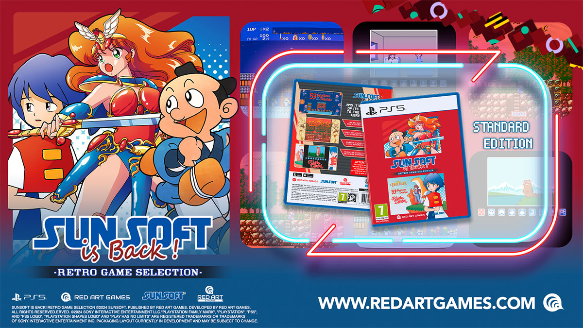 Nostalgia pura; Sunsoft is back! Retro Game Selection llegará en formato físico para PlayStation ...