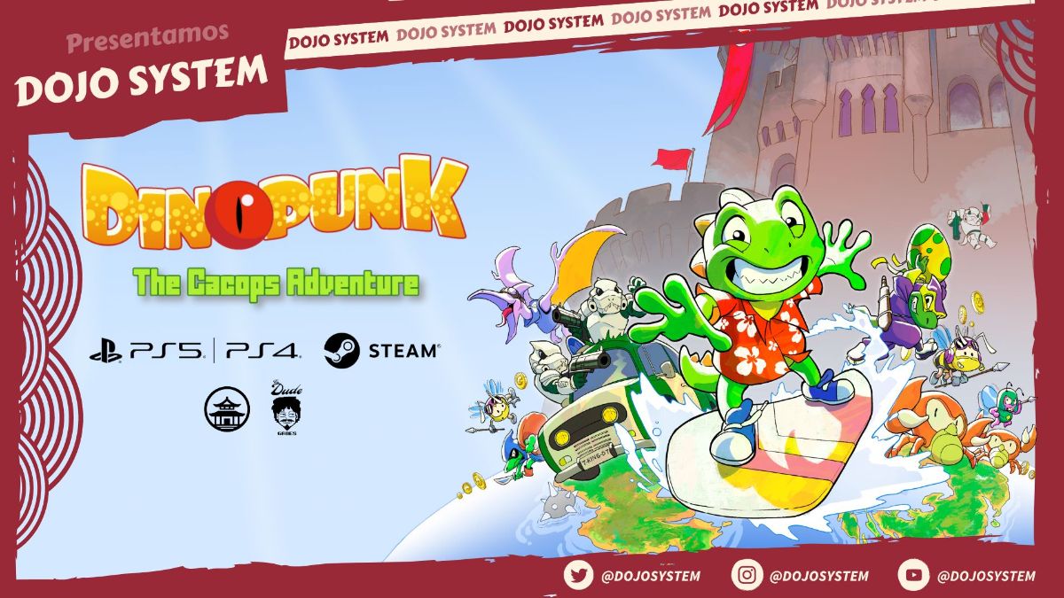 Súbete a la ola de Dinopunk: The Cacops Adventure ¡Próximamente en ...