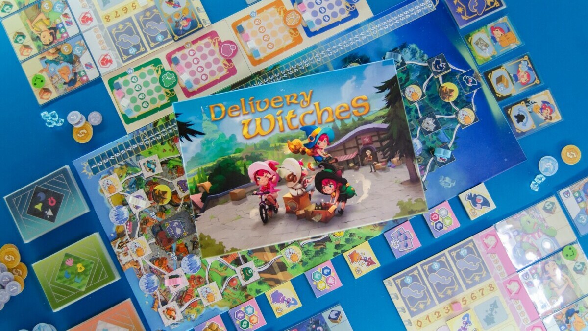 Delivery Witches, el juego de mesa basado en Mika and the Witch’s ...