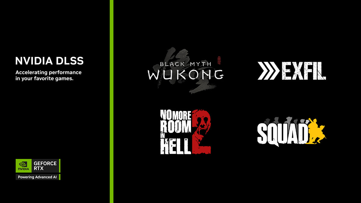 NVIDIA anuncia la llegada de GeForce RTX 5060, nuevos juegos con DLSS: Black Myth: Wukong y más ...
